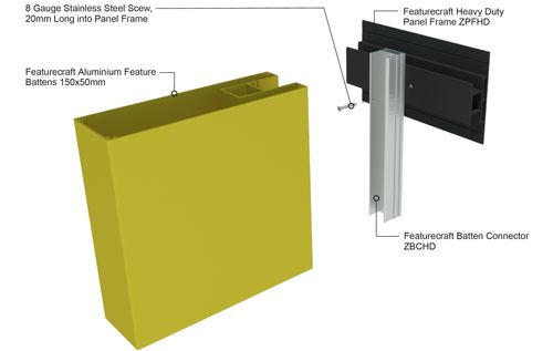 Aluminum Battens | Aluminium Wall Battens | Featurecraft