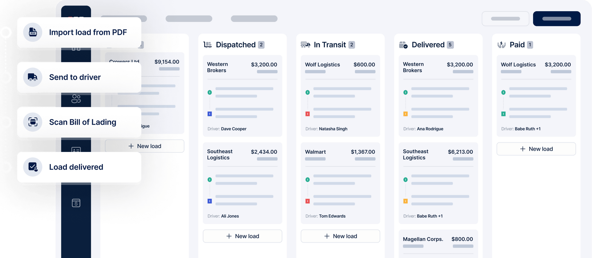 Trucking Dispatch Software | Truckbase