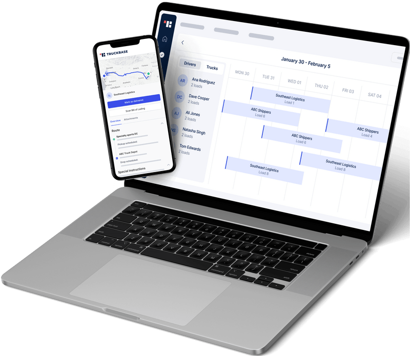 Trucking Dispatch Software | Truckbase