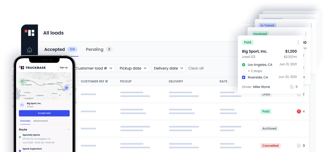 Customer Portal | Truckbase