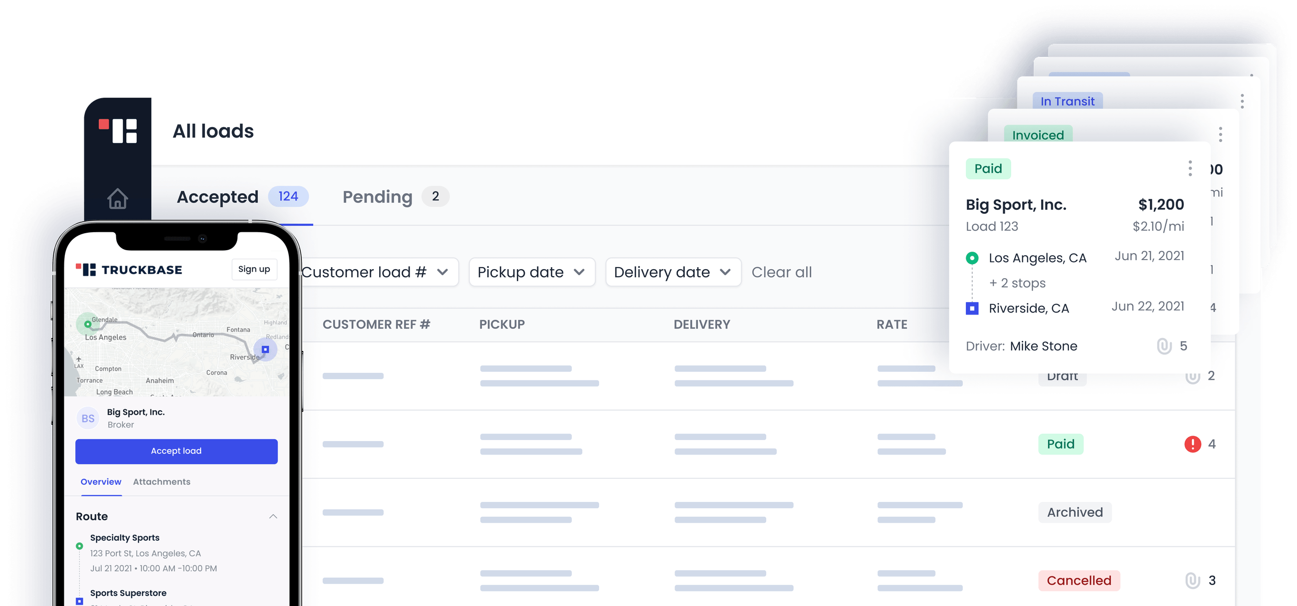 Customer Portal | Truckbase