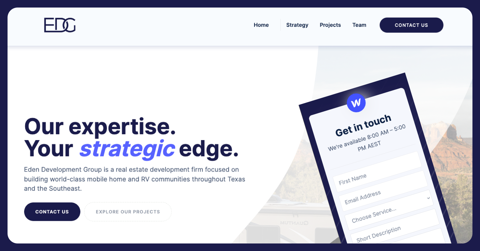 Eden Development Group — Homepage