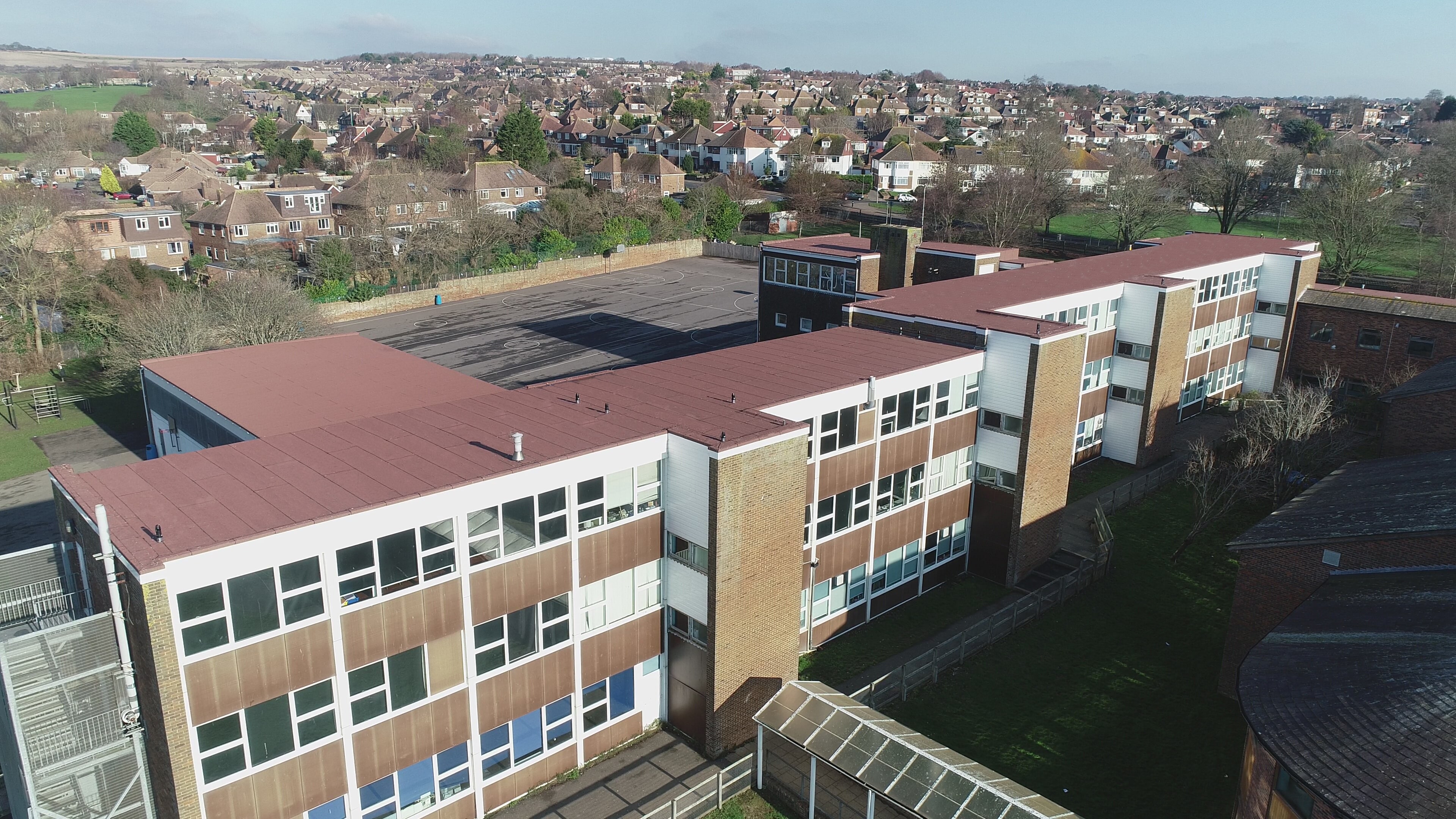 Hove Park School & Sixth Form College | A Invictus Roofing Case Study