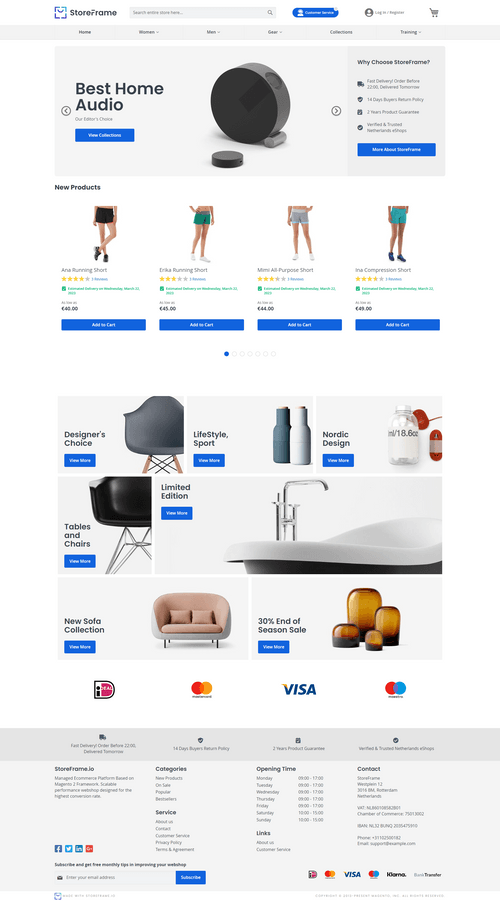 StoreFrame Theme⚡️Magento 2 Store Faster than Ever