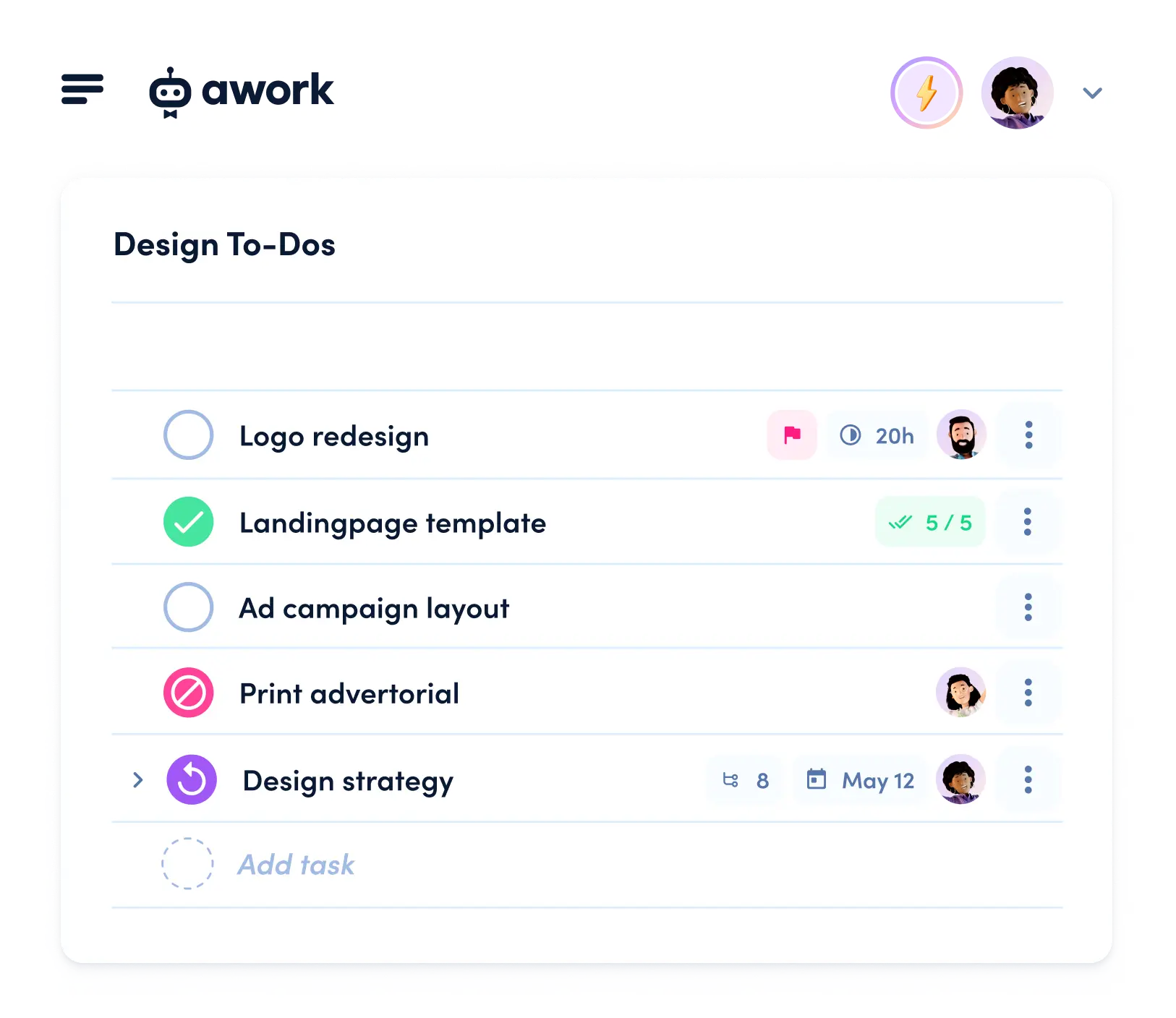 awork: Work management for agency, consulting & tech