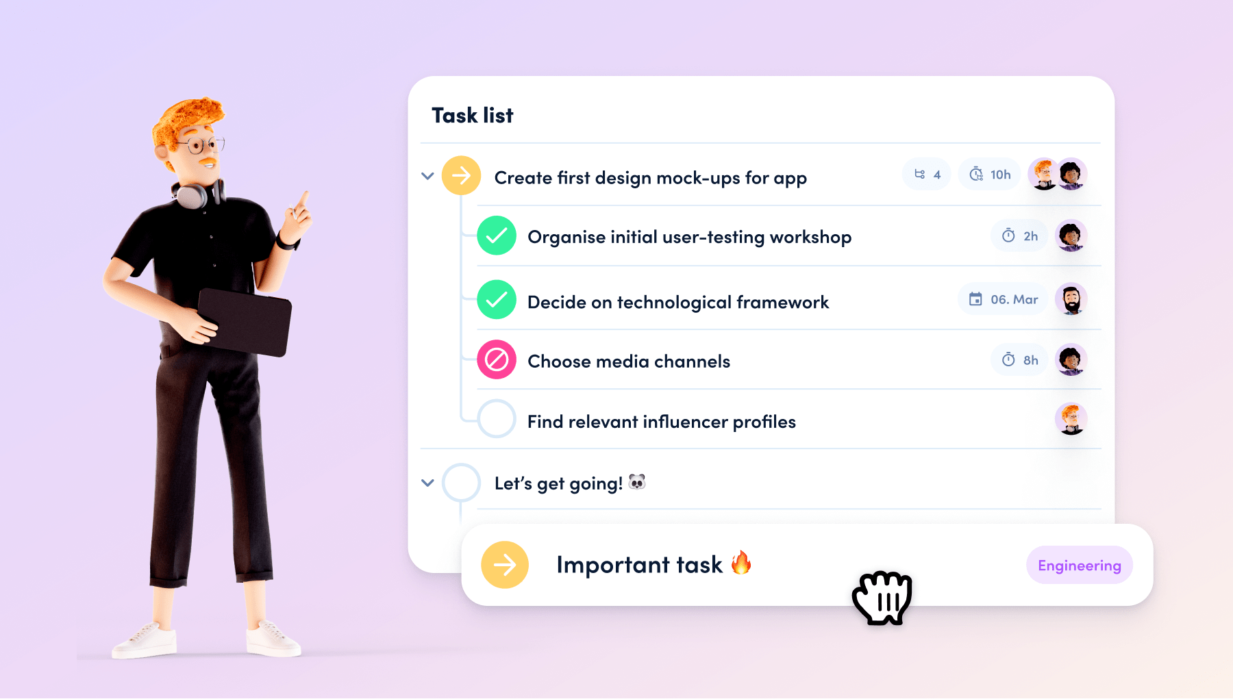 Tasks on a whole new level | awork Update