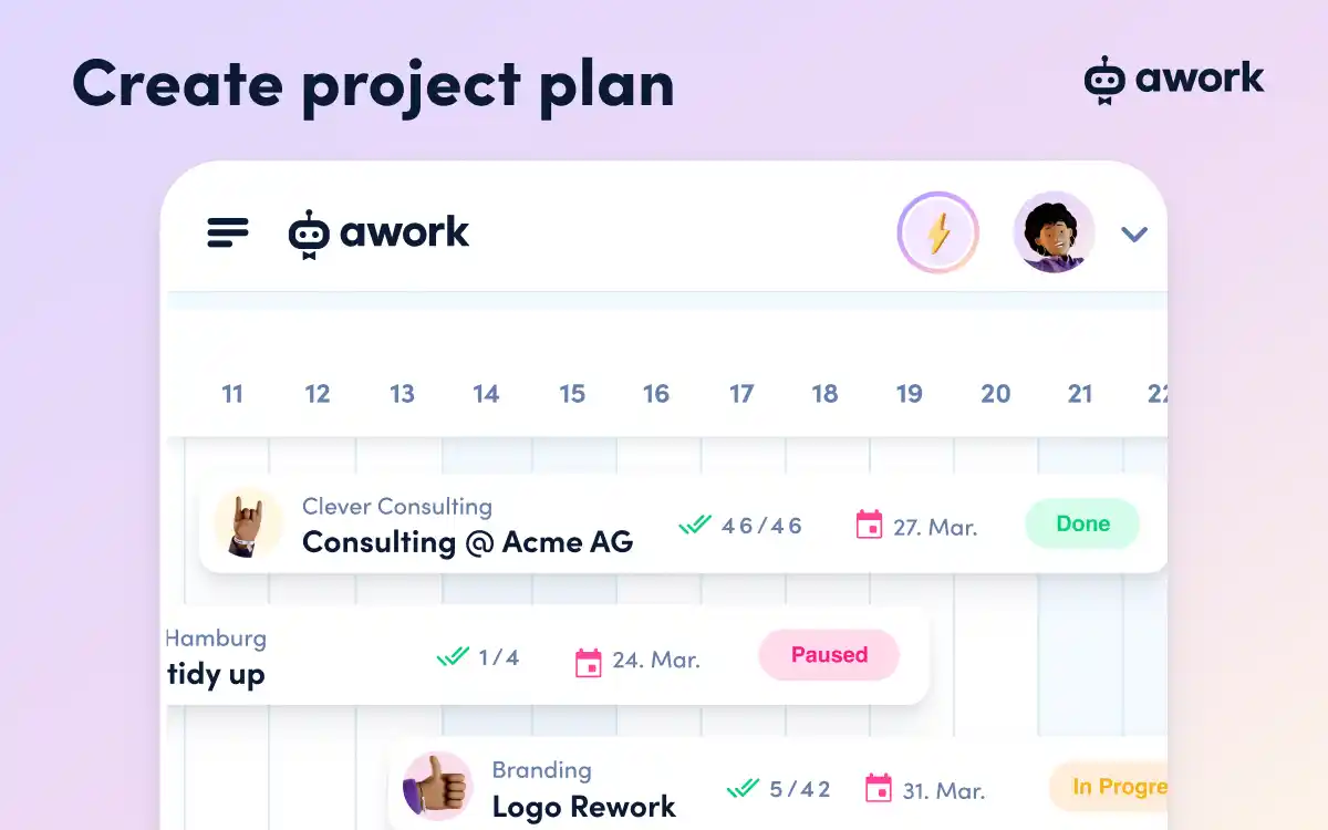Create a project plan: Schedule, structure & example