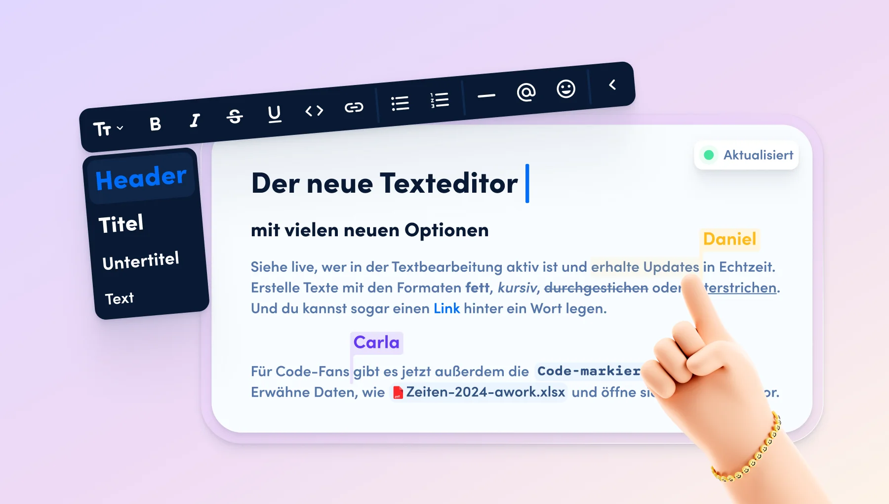 Der neue Text-Editor | Copypasta Release