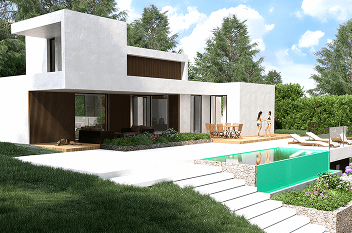 Casas Prefabricadas y Modulares de estilo Bauhaus | FindNido