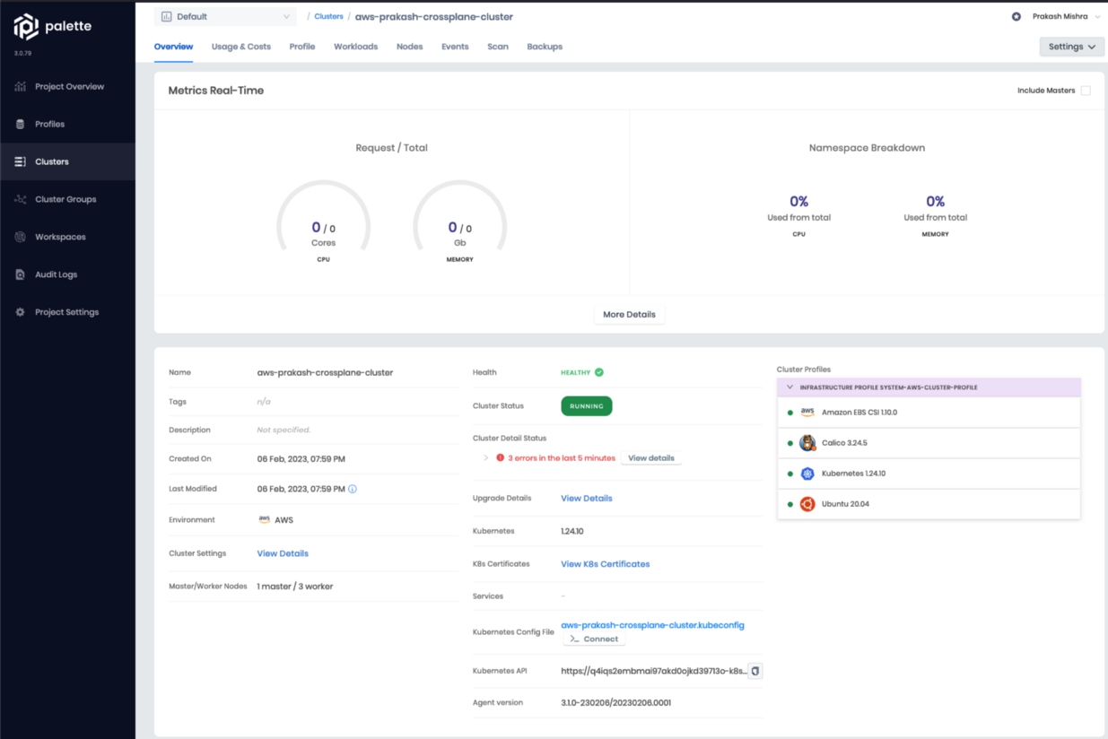 New Spectro Cloud Palette Crossplane provider for easy Kubernetes ...