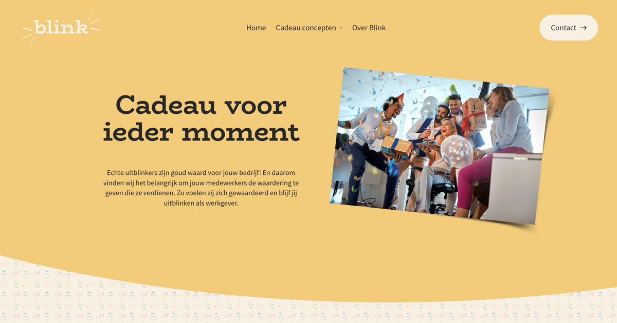 Blink - Cadeaus voor uitblinkers | Cadeau momenten
