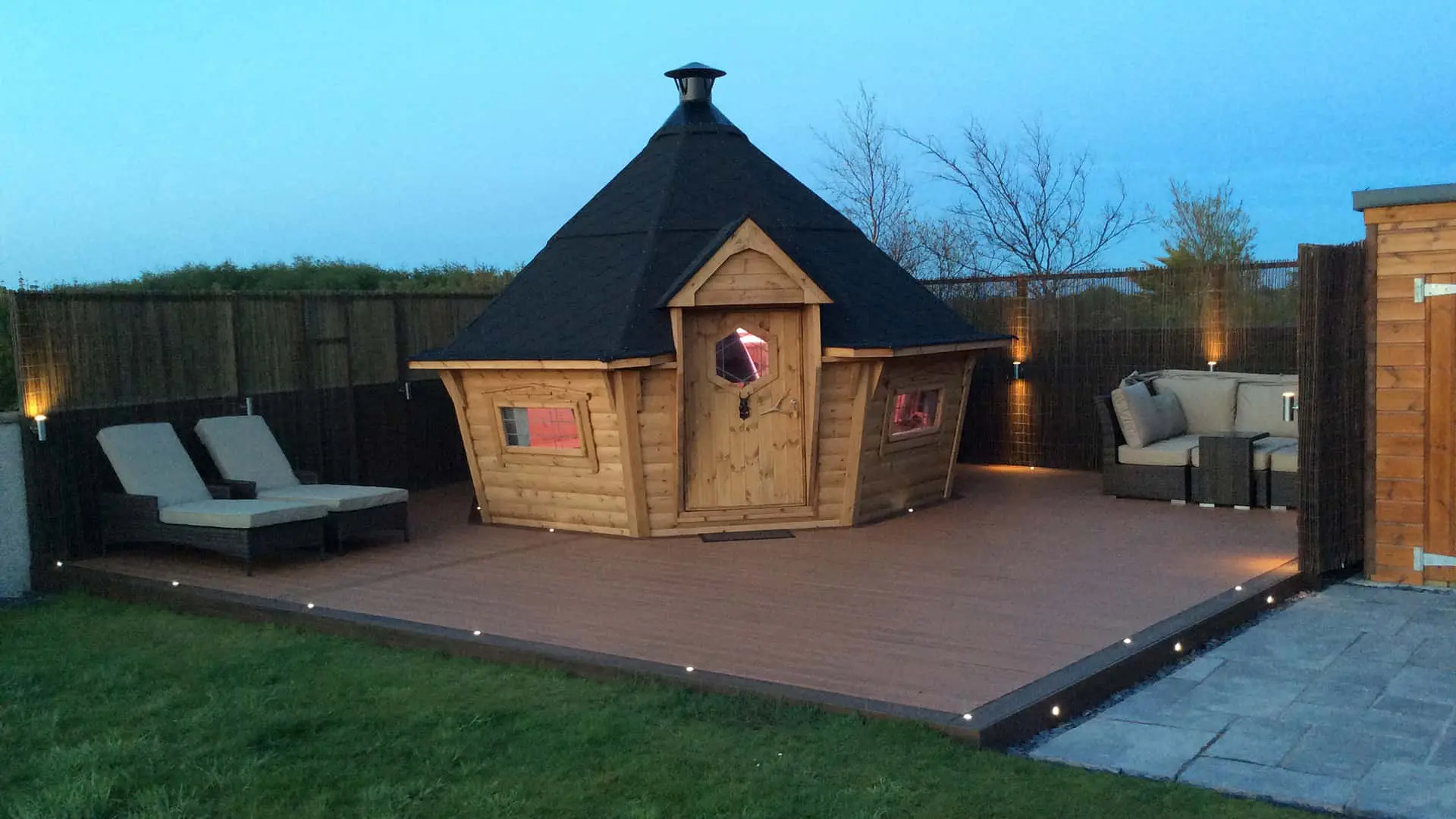 Skara 14m2 BBQ Cabin | Scotia Cabins | Scotland's Premier Cabin Supplier