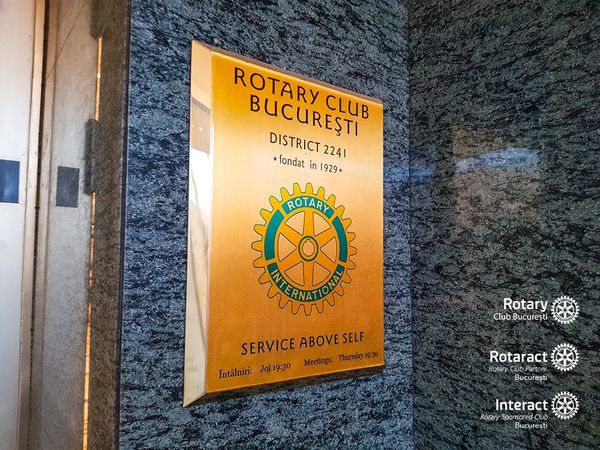 Rotire de colan și predare a mandatului în Rotary Club București 2023