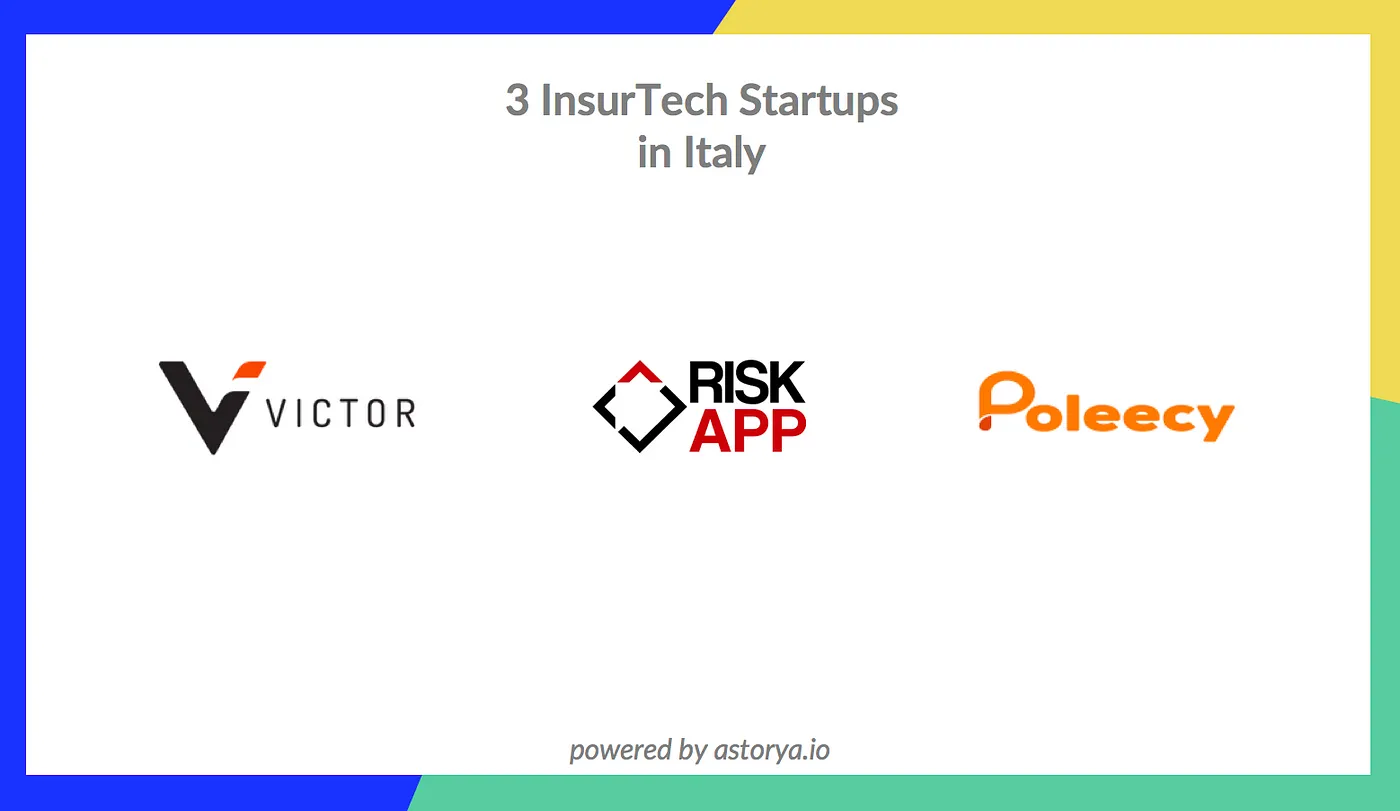 InsurTech startups: 3 InsurTech startups spotted in Italy