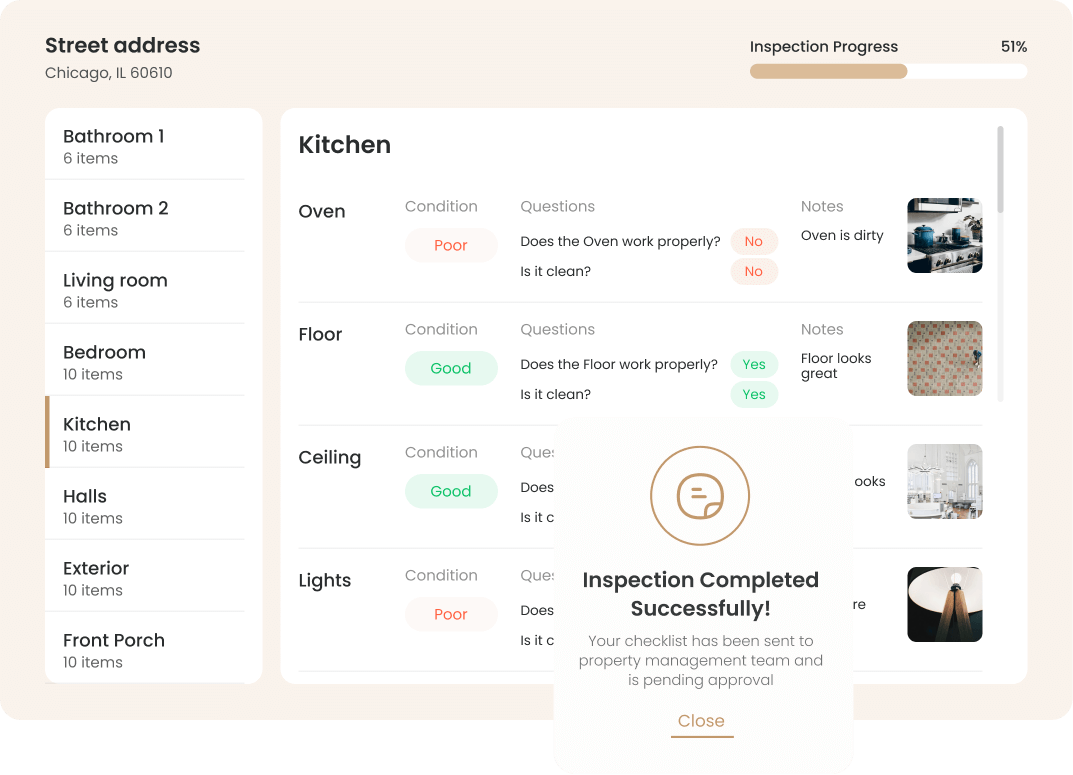 Inspections Management Tool