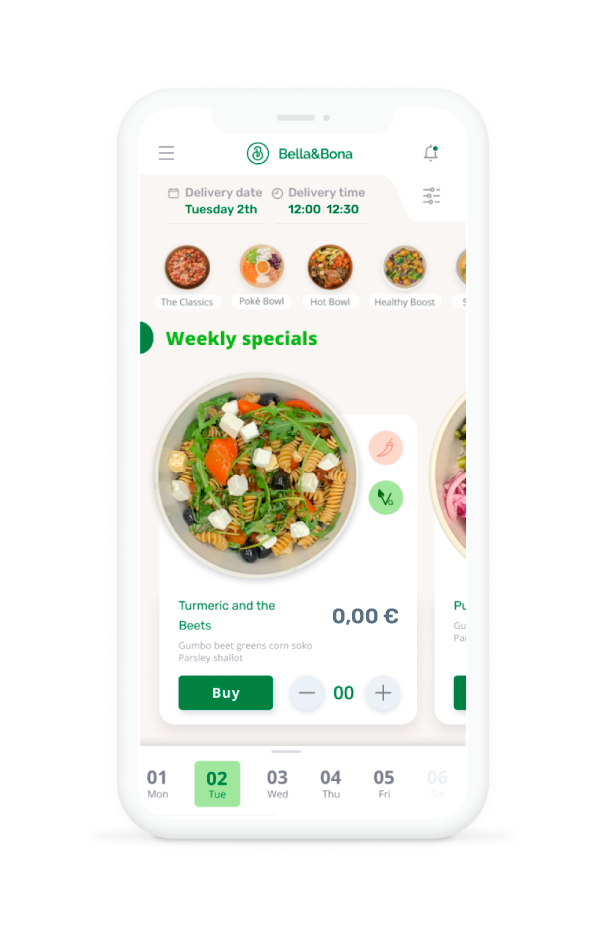 Bella & Bona and Holoplot | Online Canteen Case Study