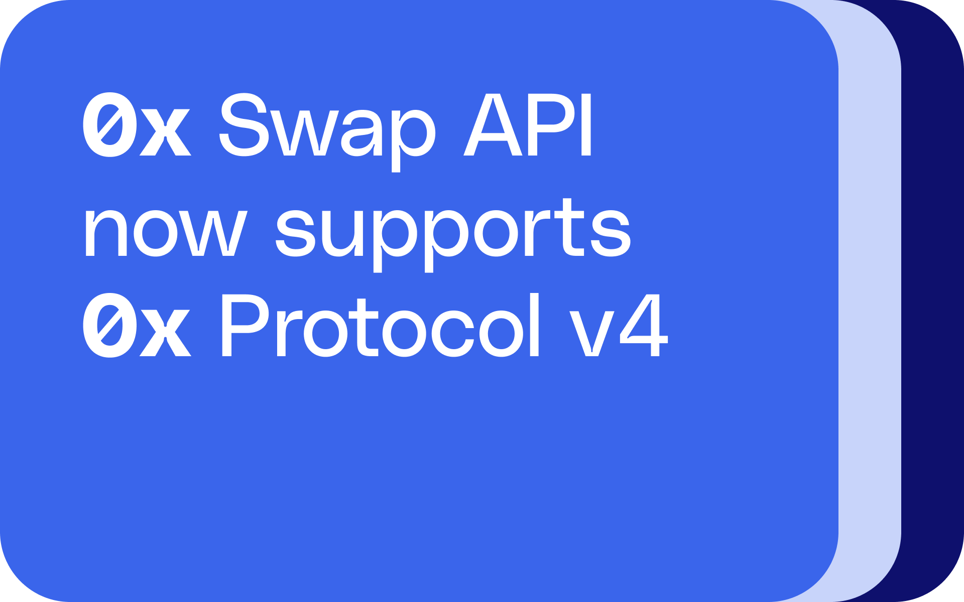 0x Swap API is now available on Polygon