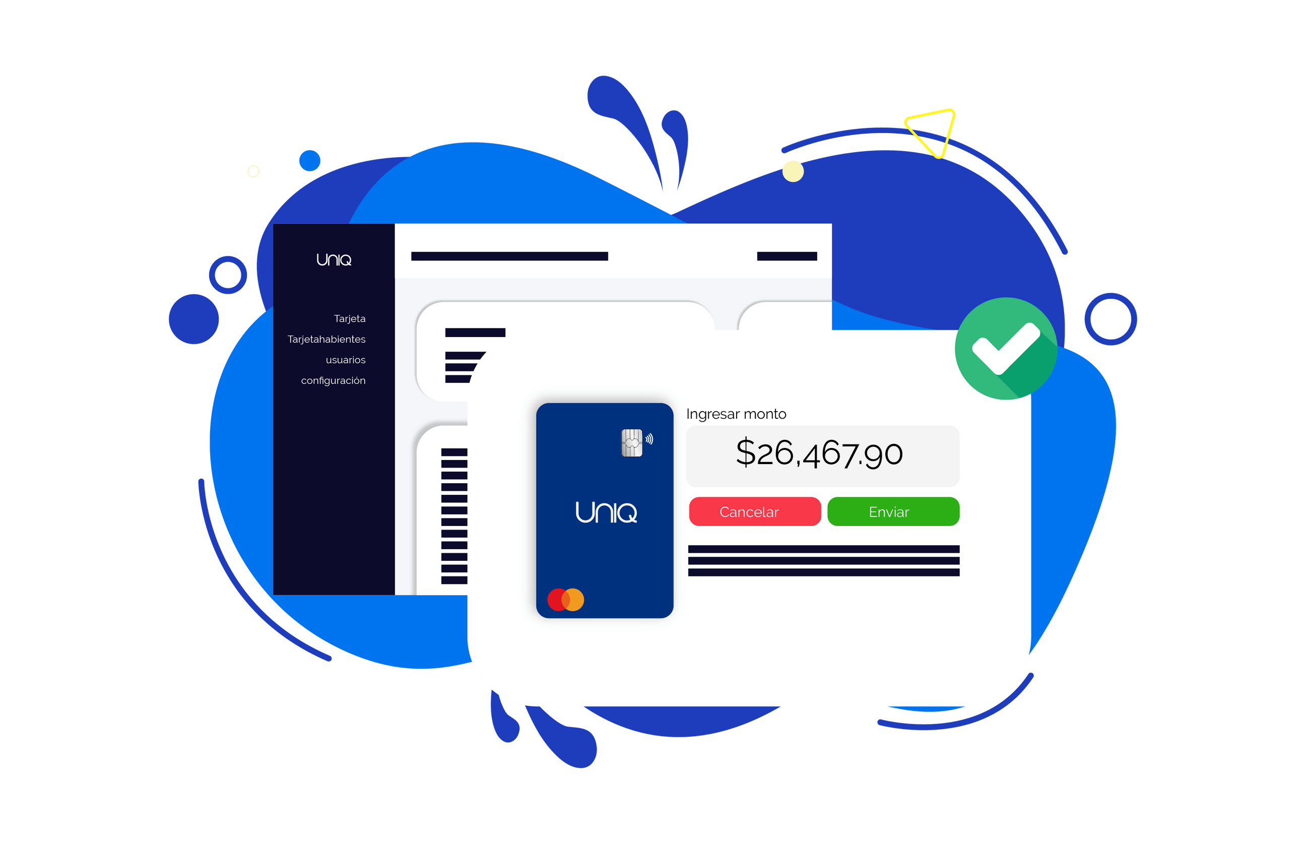 UNIQ Card | Solución en medios de pago