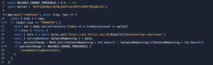 Build a Wallet Tracker on Solana
