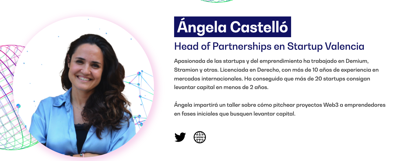 Innovación y Emprendimiento en el Web3 con Ángela Castelló en el ...