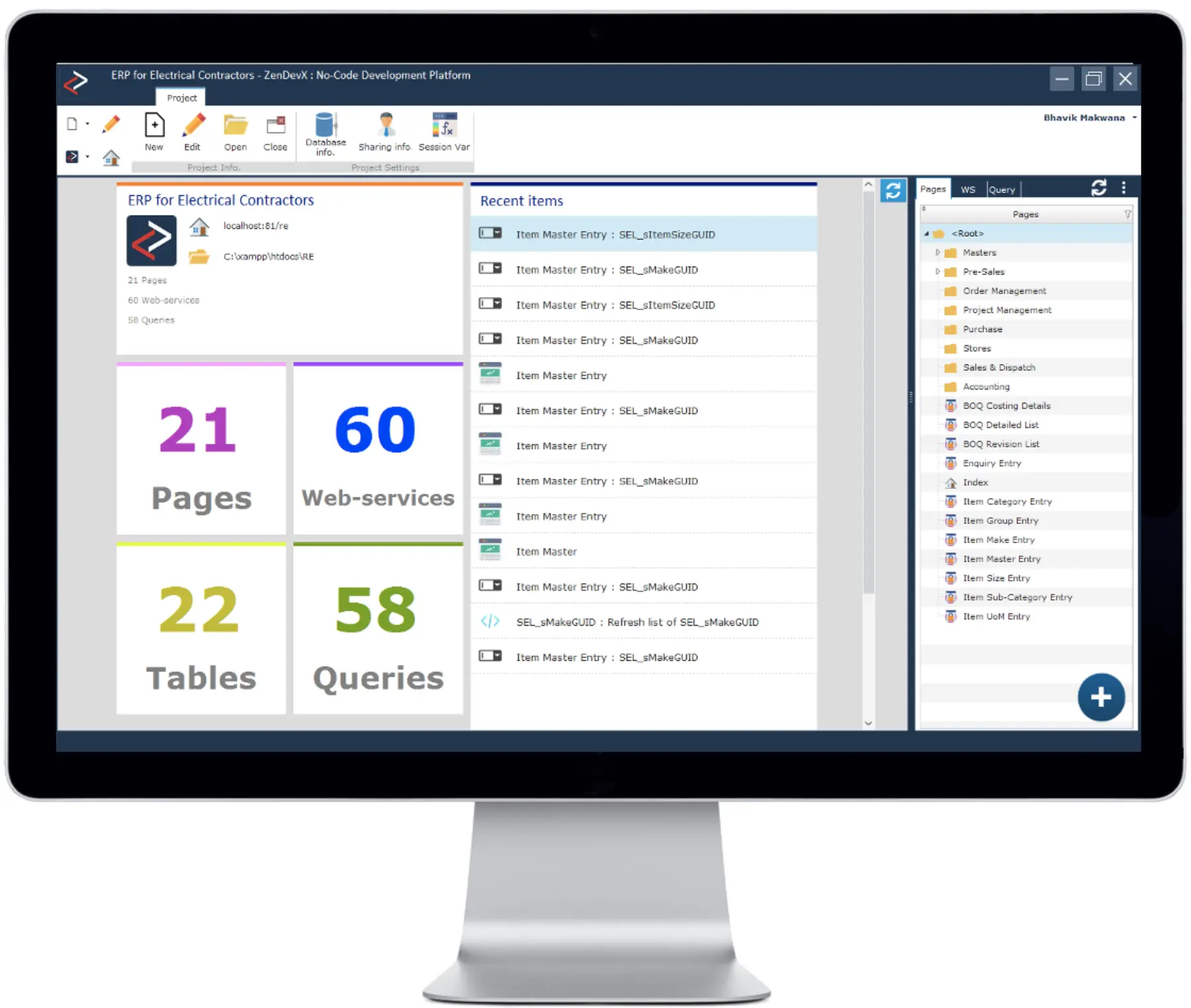 NoCode DevTool that allow to Export Code