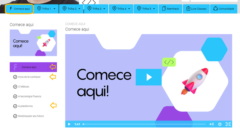 Suporte Aluno - Fluency Academy