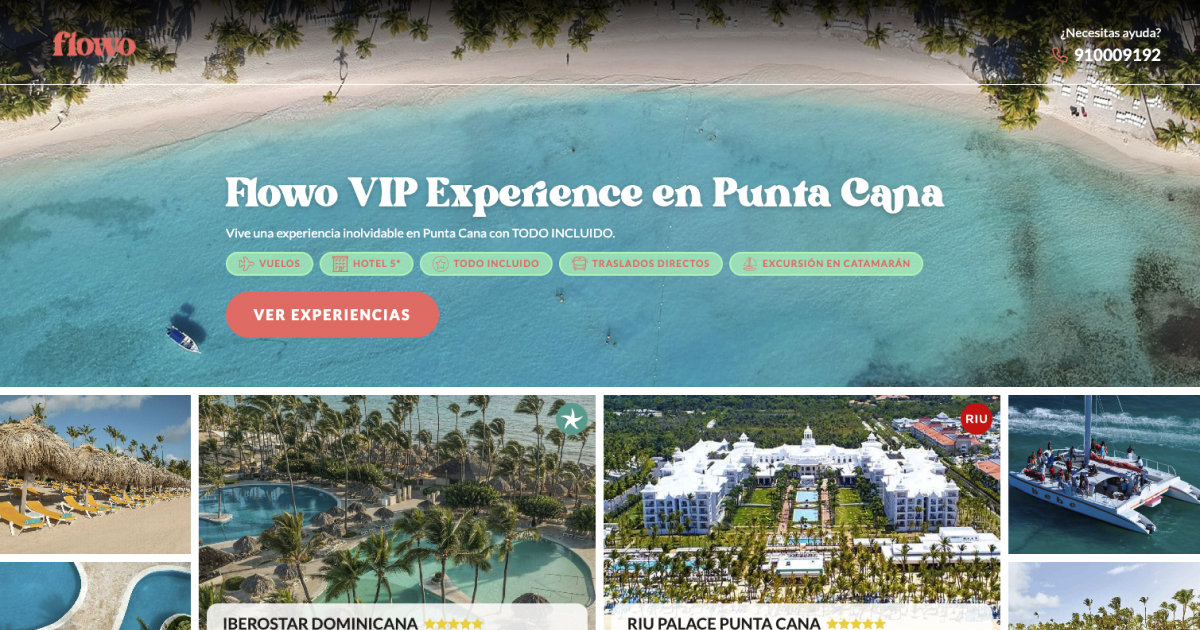 Flowo VIP Experience en Punta Cana
