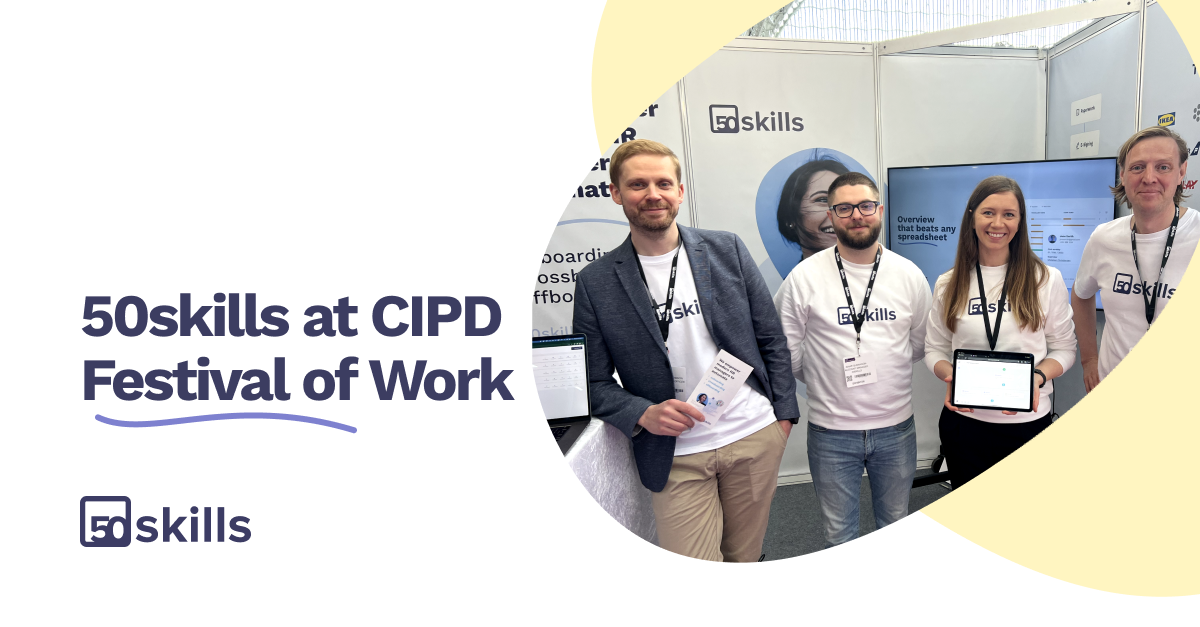 Unveiling Journeys: A Live Experience with 50skills at the CIPD Festival of Work | 50skills