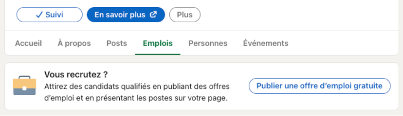 Où afficher une offre d’emploi gratuitement?