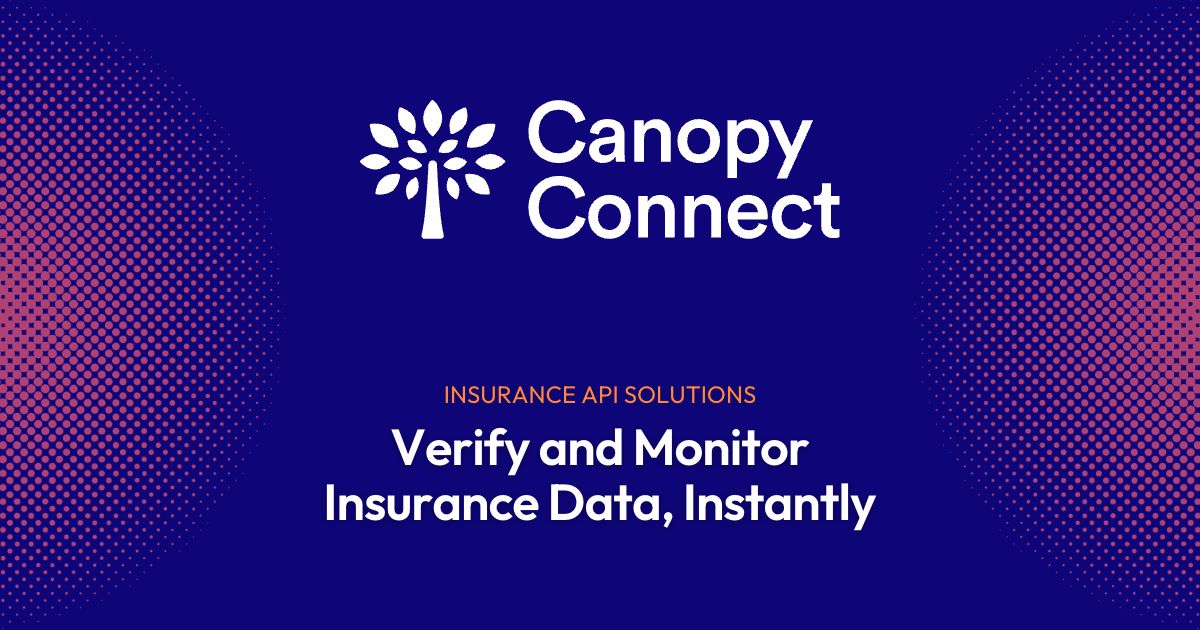 Property and Casualty Insurance API | Canopy Connect API