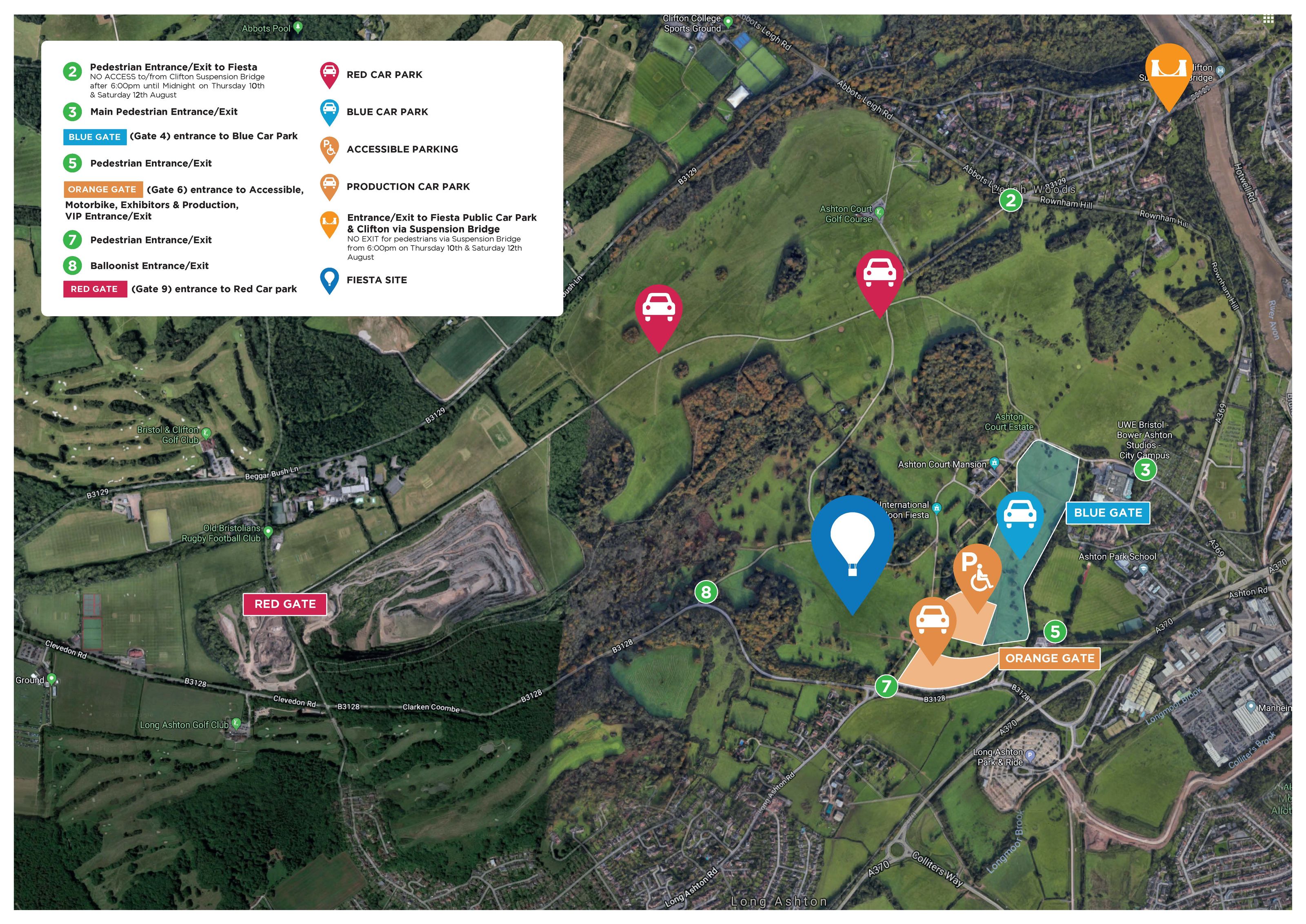 Bristol Balloon Fiesta - Car Parking