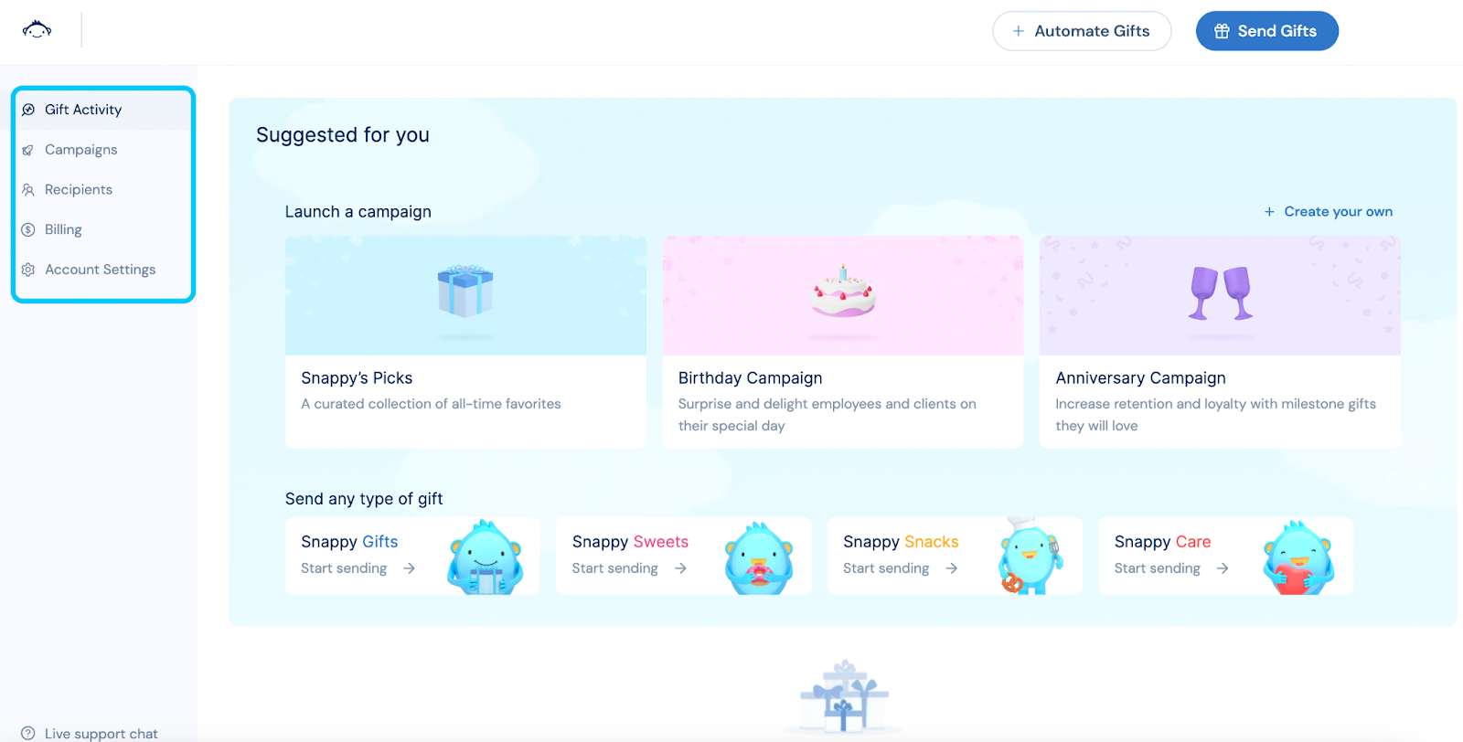 Your Upgraded Snappy Dashboard and Experience | Snappy.com
