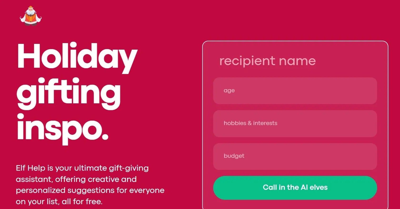 Elf Help - Gift Ideas | Explore 10,000+ AI Tools & Explore Best ...