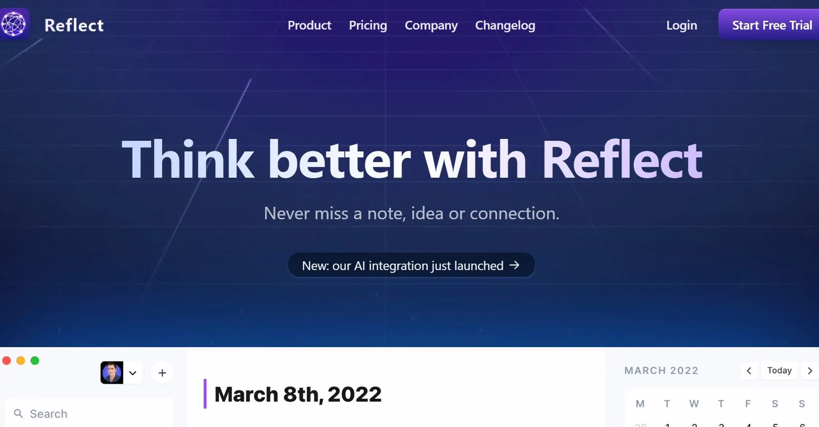 Reflect AI - Memory | Explore 10,000+ AI Tools & Explore Best Alternatives