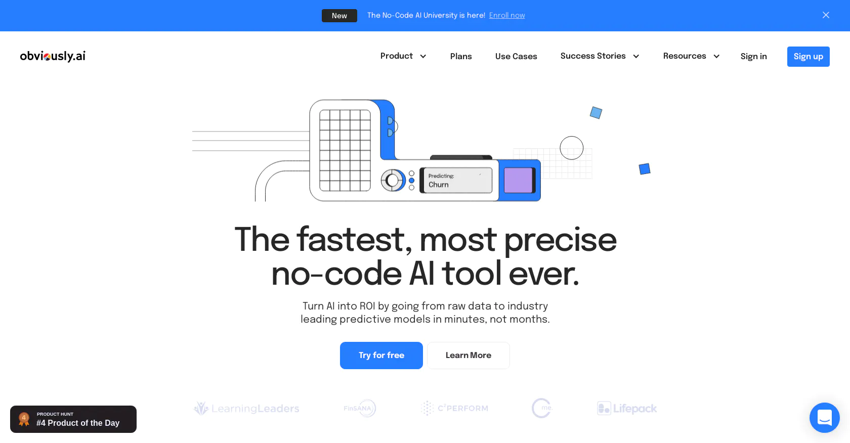 Obviously AI - Low/no-code | Explore 10,000+ AI Tools & Explore Best Alternatives