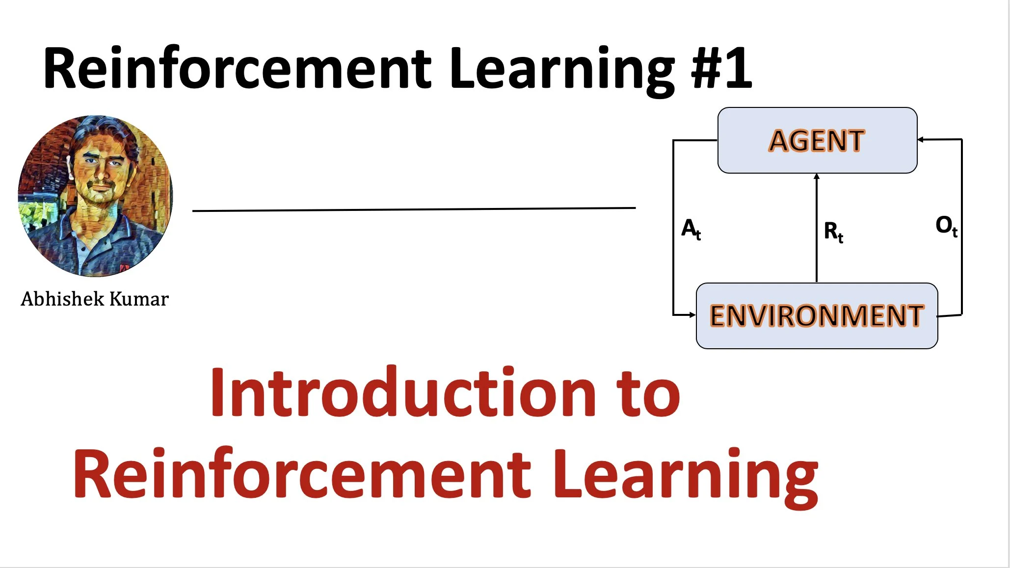 Reinforcement Learning #1 : Introduction to Reinforcement Learning ...
