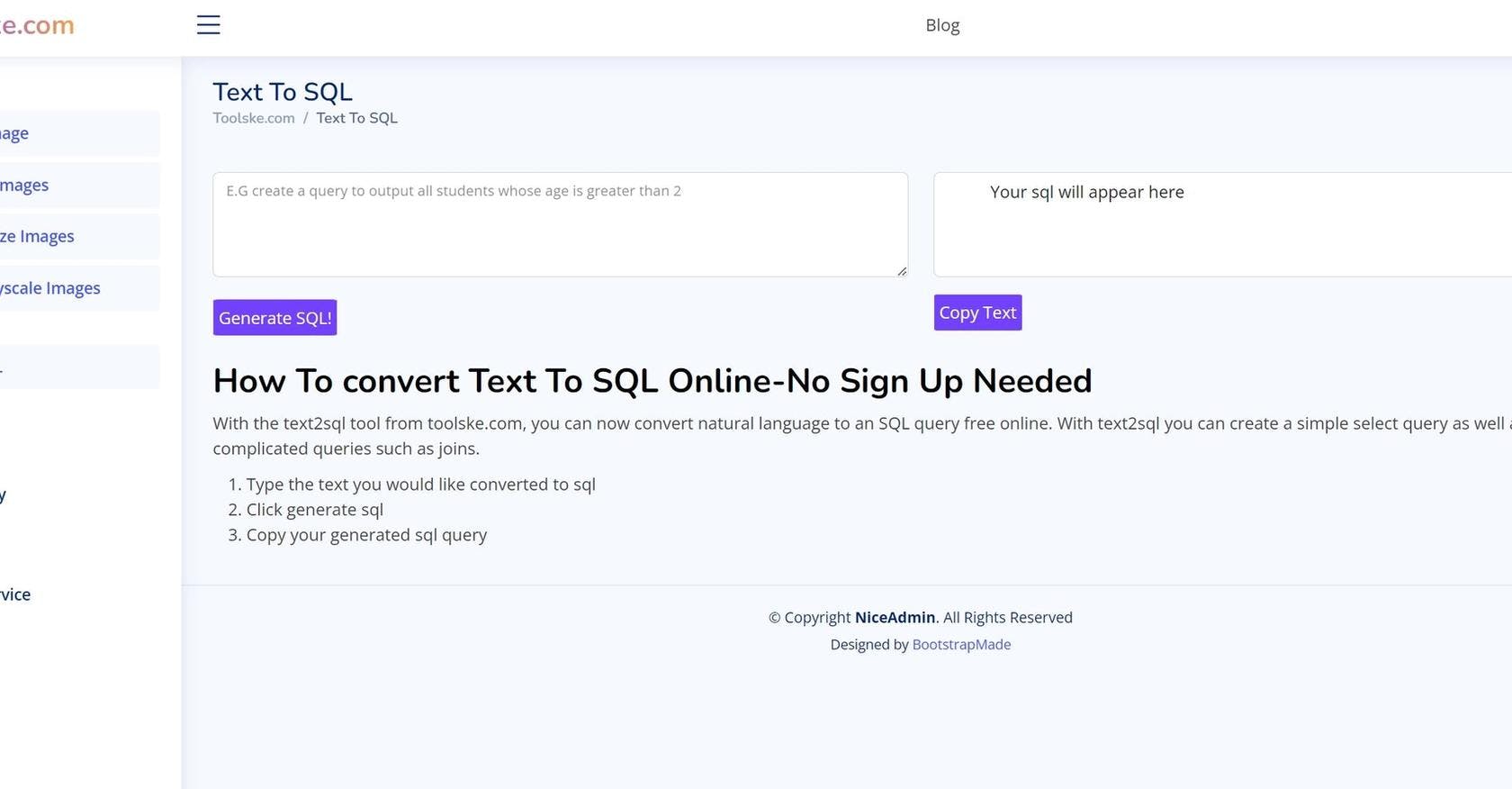 Text2SQL - Sql | Explore 10,000+ AI Tools & Explore Best Alternatives Text2SQL - Sql | Explore 10,000+ AI Tools & Explore Best Alternatives