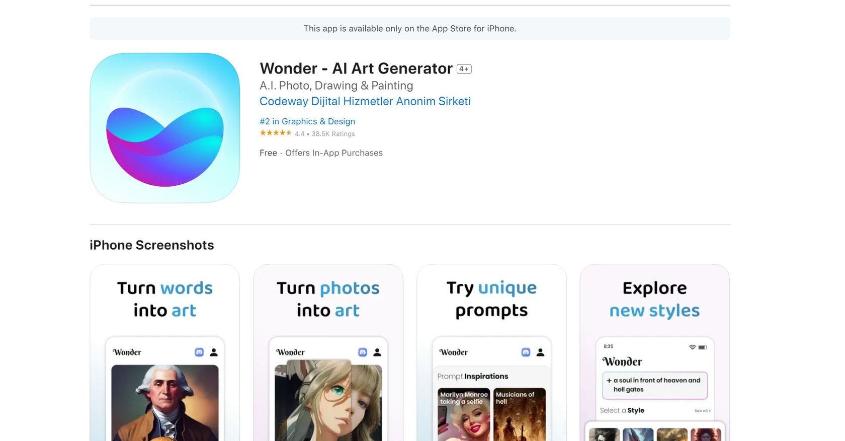 Wonder AI - Art | Explore 10,000+ AI Tools & Explore Best Alternatives