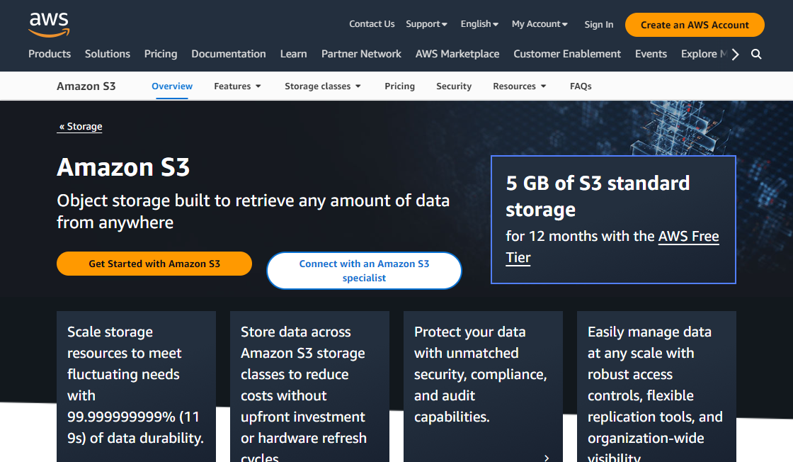 Amazon S3 - Developer Tools | Explore 10,000+ AI Tools & Explore Best Alternatives