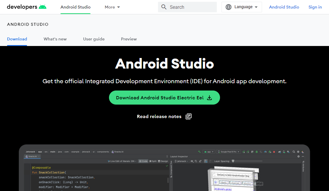 Android Studio - Developer Tools | Explore 10,000+ AI Tools & Explore ...