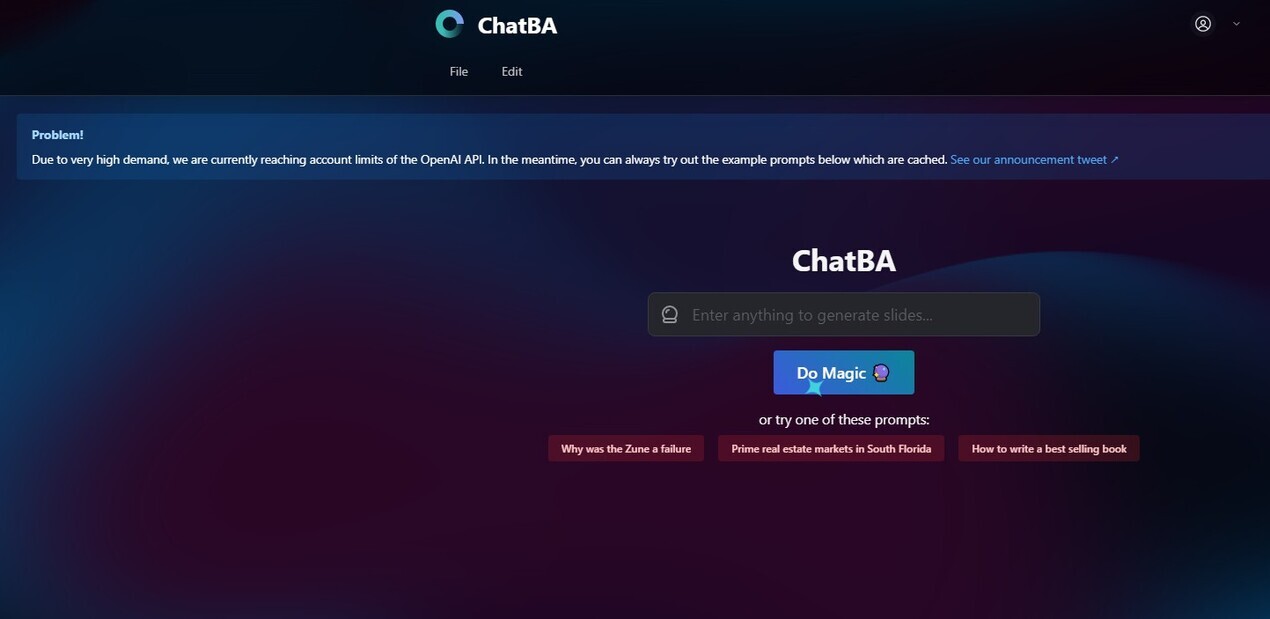 ChatBA - Presentations | Explore 10,000+ AI Tools & Explore Best Alternatives