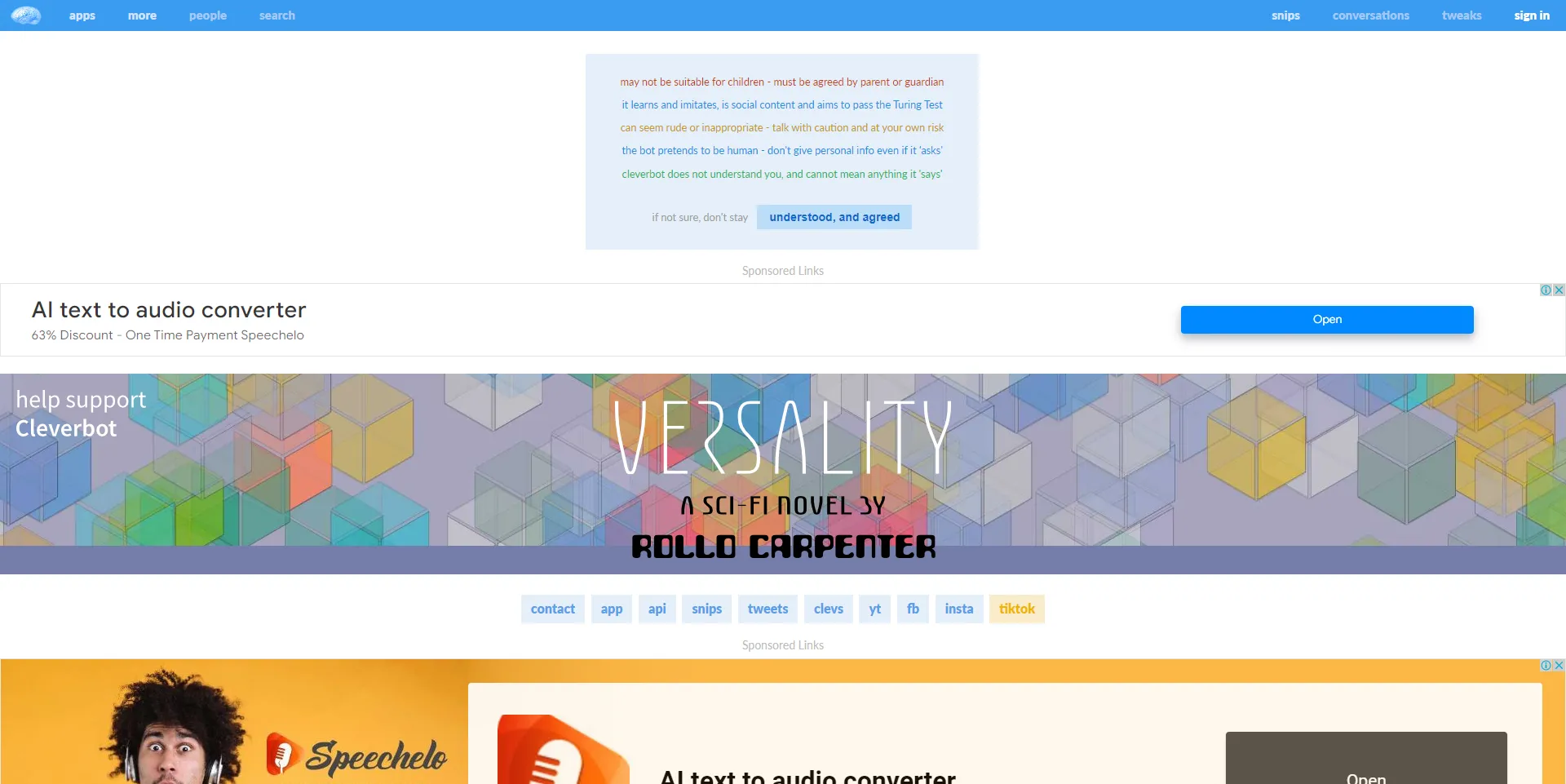 Cleverbot - Experiments | Explore 10,000+ AI Tools & Explore Best ...
