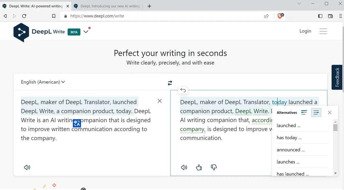 DeepL Write - Transcriber | Explore 10,000+ AI Tools & Explore Best ...