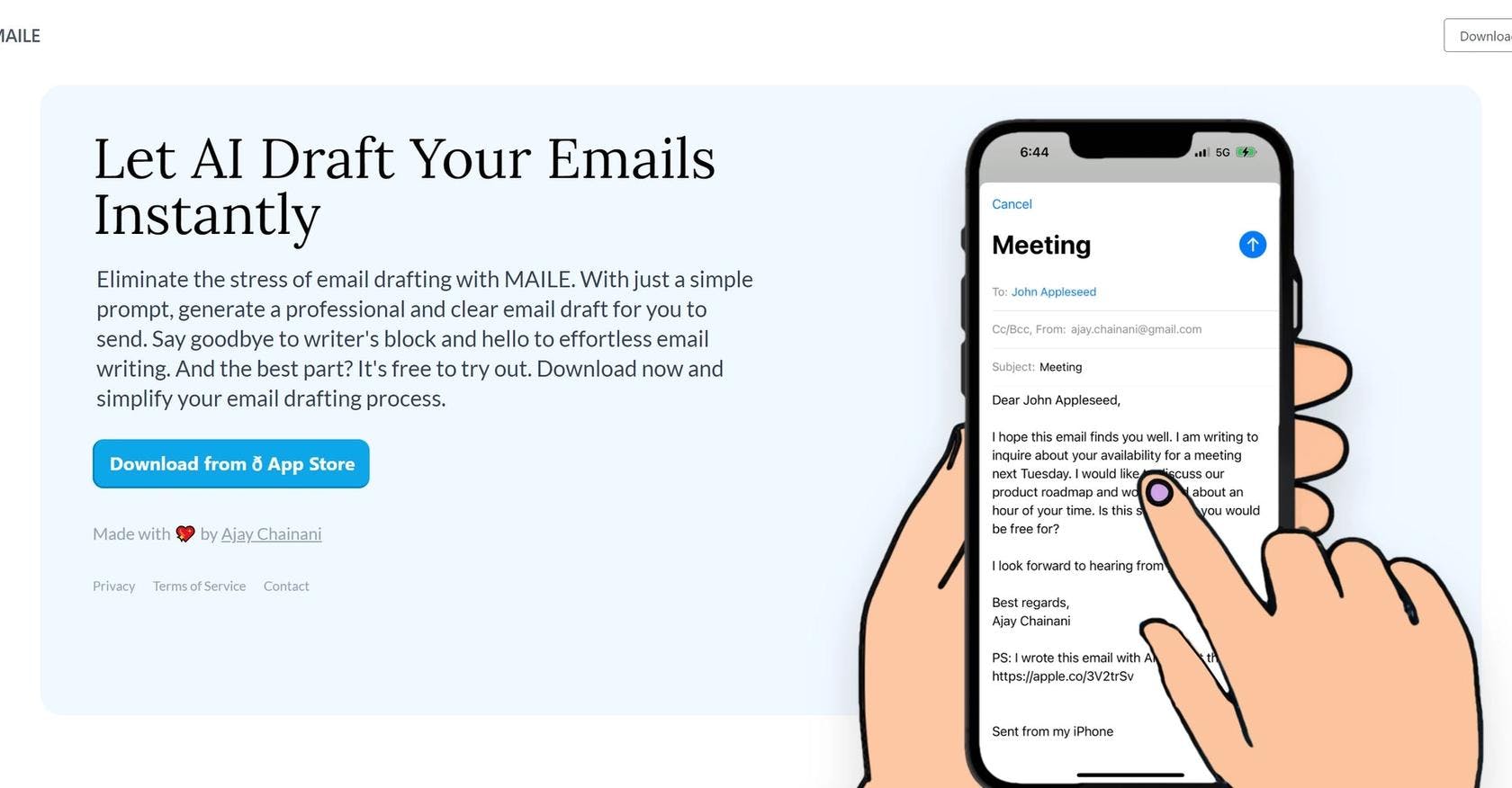 MAILE - Email Assistant | Explore 10,000+ AI Tools & Explore Best ...