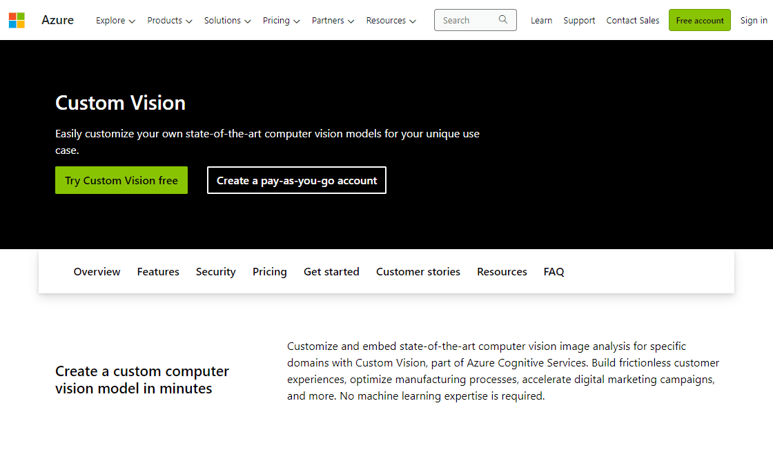 Microsoft Azure Custom Vision Memory Explore 10 000 Ai Tools And Explore Best Alternatives