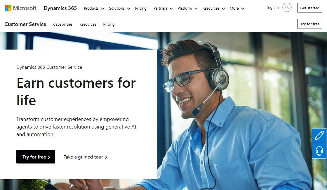 Microsoft Dynamics 365 Customer Service - Customer Support | Explore 10,000+ AI Tools & Explore ...
