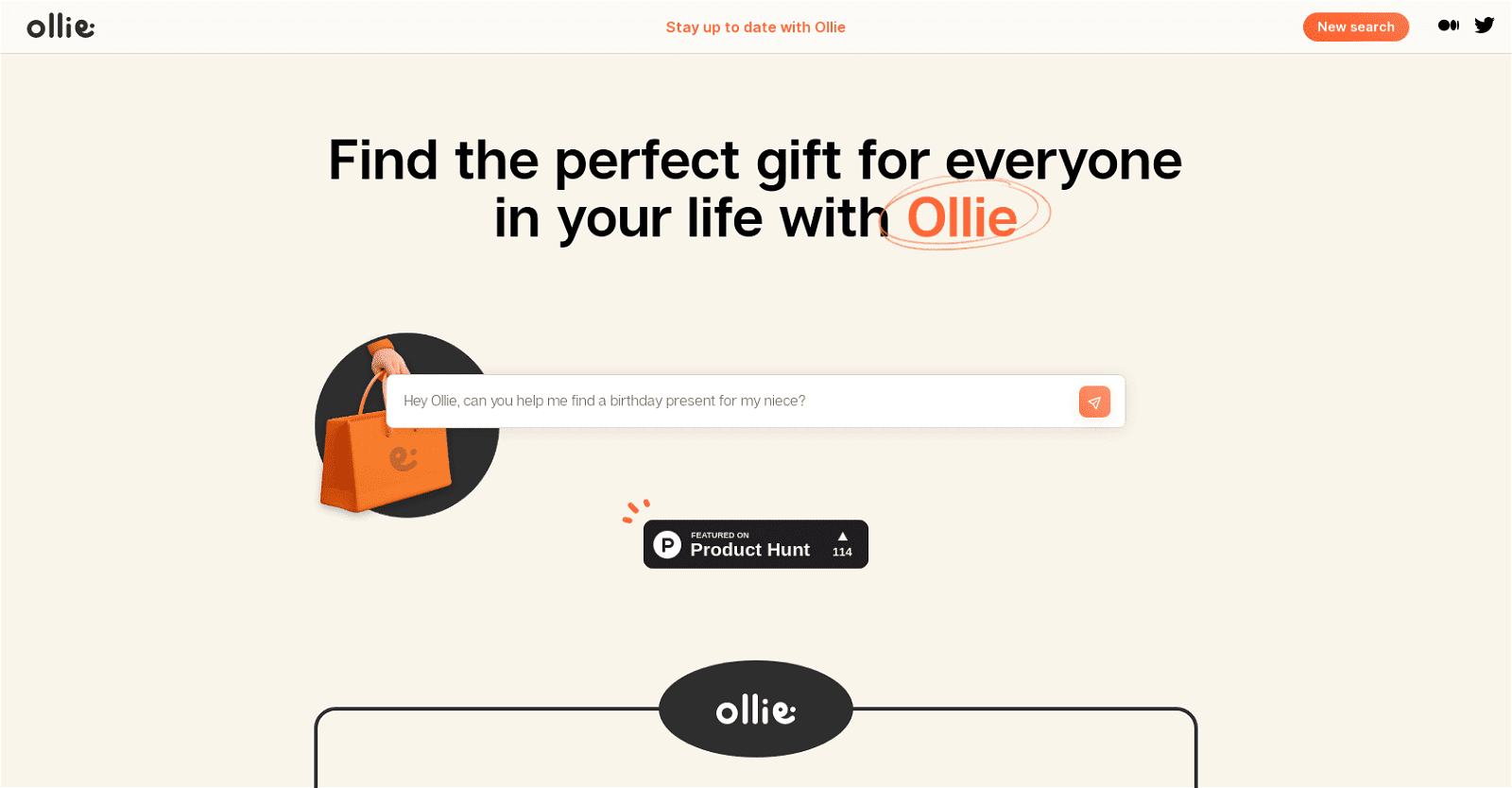 Ollie - Gift Ideas | Explore 10,000+ AI Tools & Explore Best Alternatives