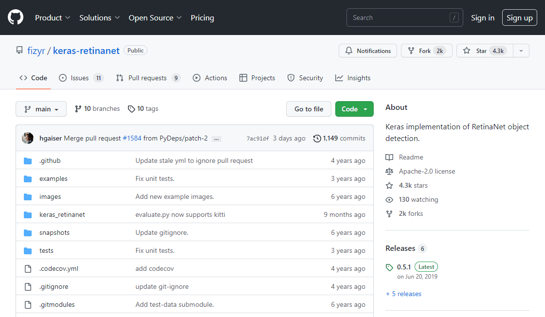 RetinaNet - Memory | Explore 10,000+ AI Tools & Explore Best Alternatives