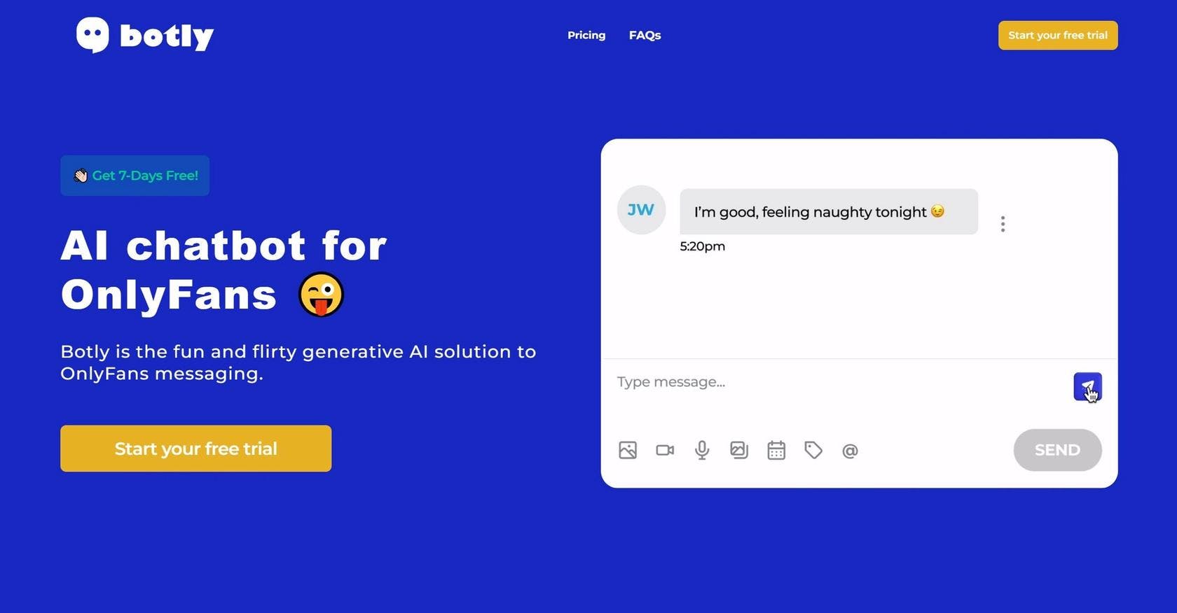 Botly: AI chatbot for OnlyFans - Dating | Explore 10,000+ AI Tools ...
