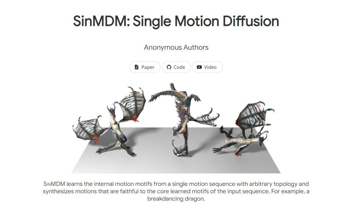 SinMDM - Research | Explore 10,000+ AI Tools & Explore Best Alternatives